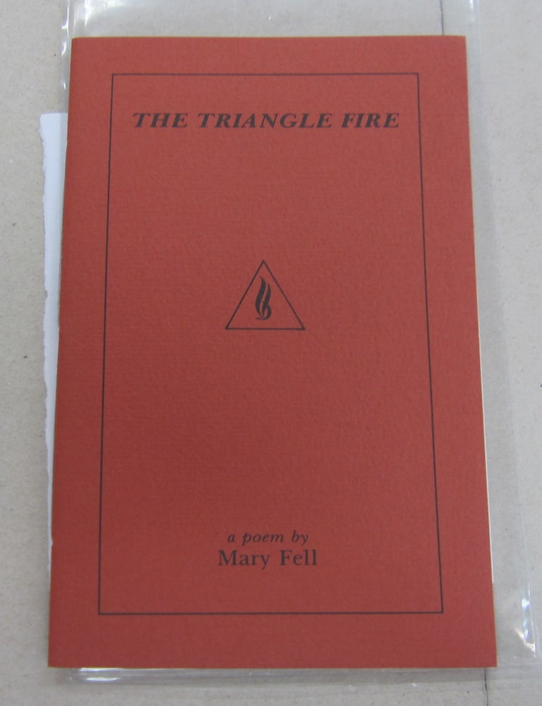 The Triangle Fire | Mary Fell | First edition