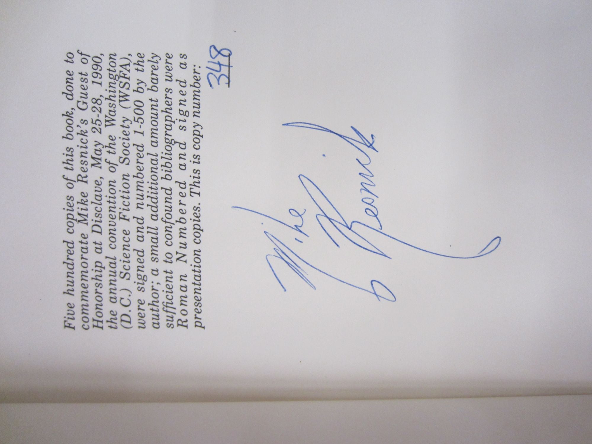 Through Darkest Resnick With Gun & Camera | Mike Resnick | First edition